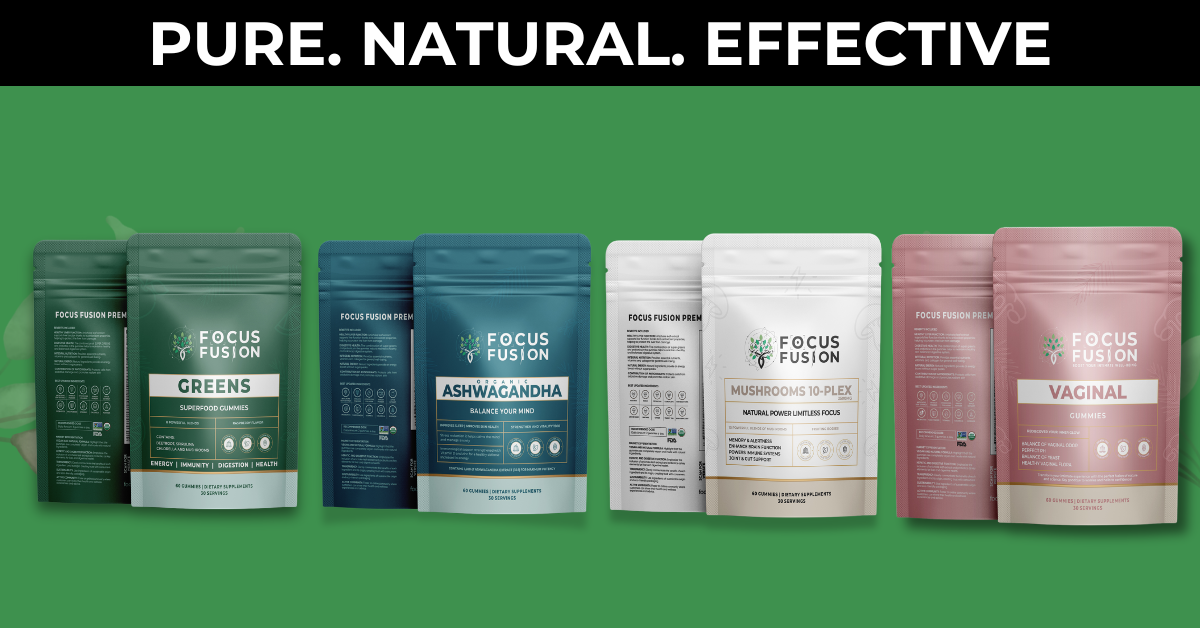 Focus Fusion - Empower Your Life With All Organic Superfood Gummies